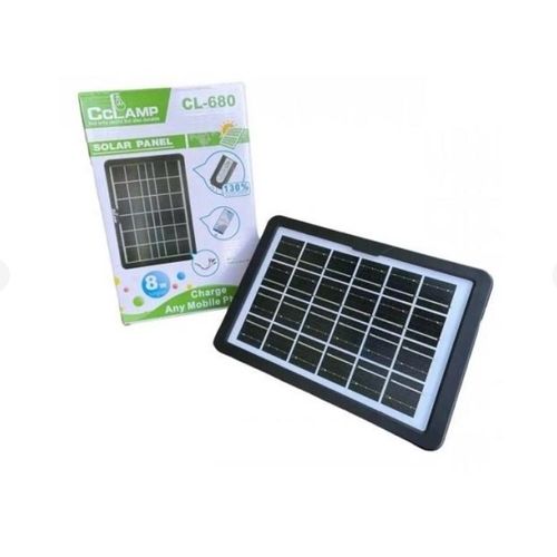 Panou Solar Portabil, Putere 8W, Tensiune 6V, IP65, Cablu cu Mufe 5 in ...